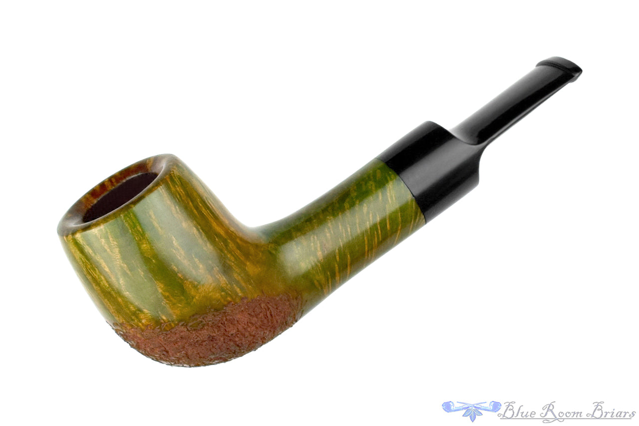 Ron Smith Pipe Partial Rusticated Billiard – Blue Room Briars