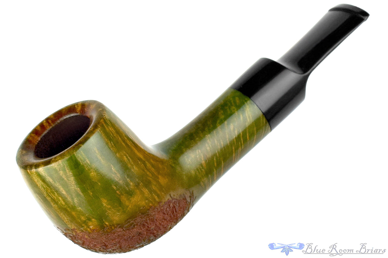 Ron Smith Pipe Partial Rusticated Billiard – Blue Room Briars