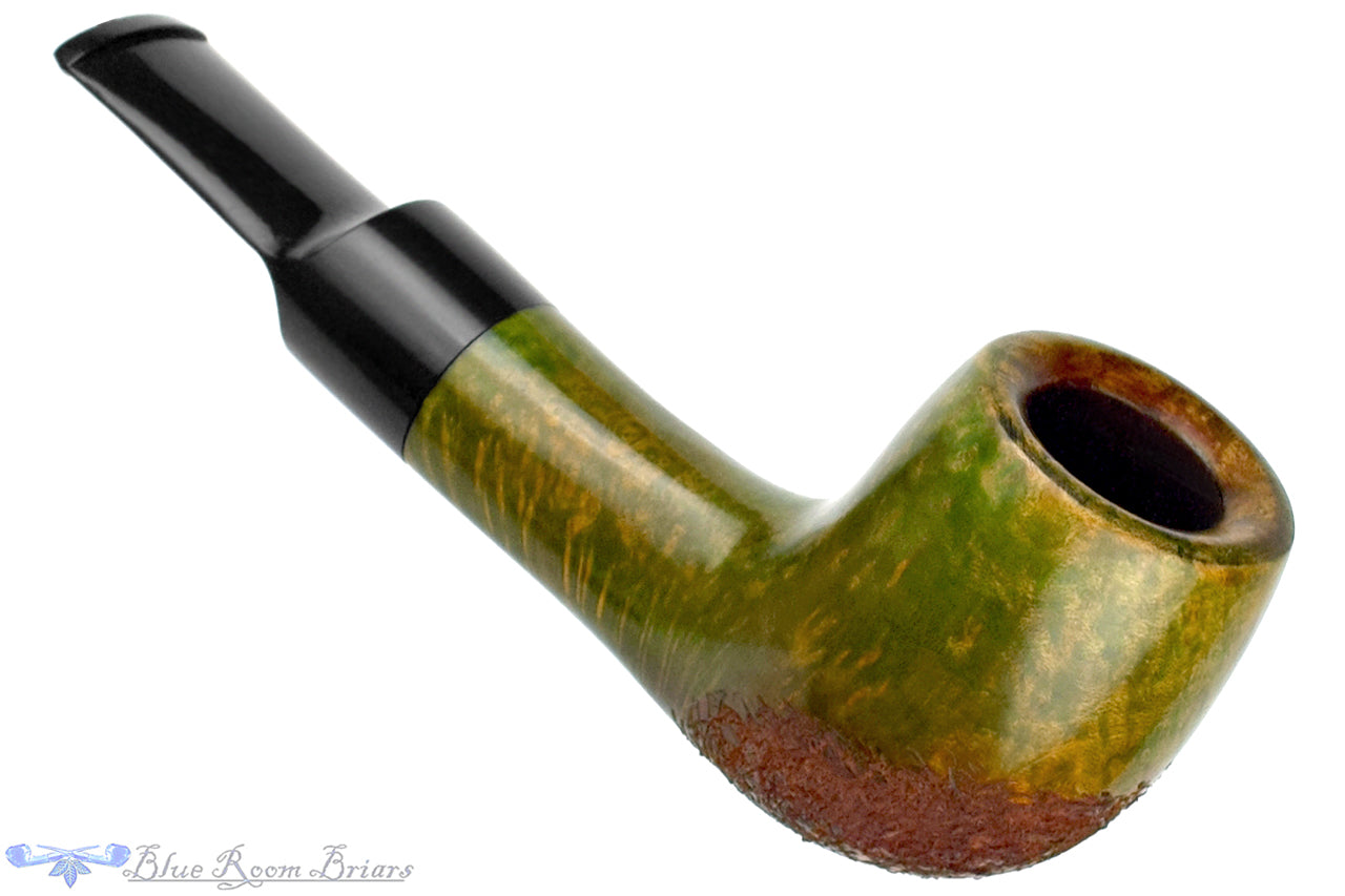 Ron Smith Pipe Partial Rusticated Billiard – Blue Room Briars