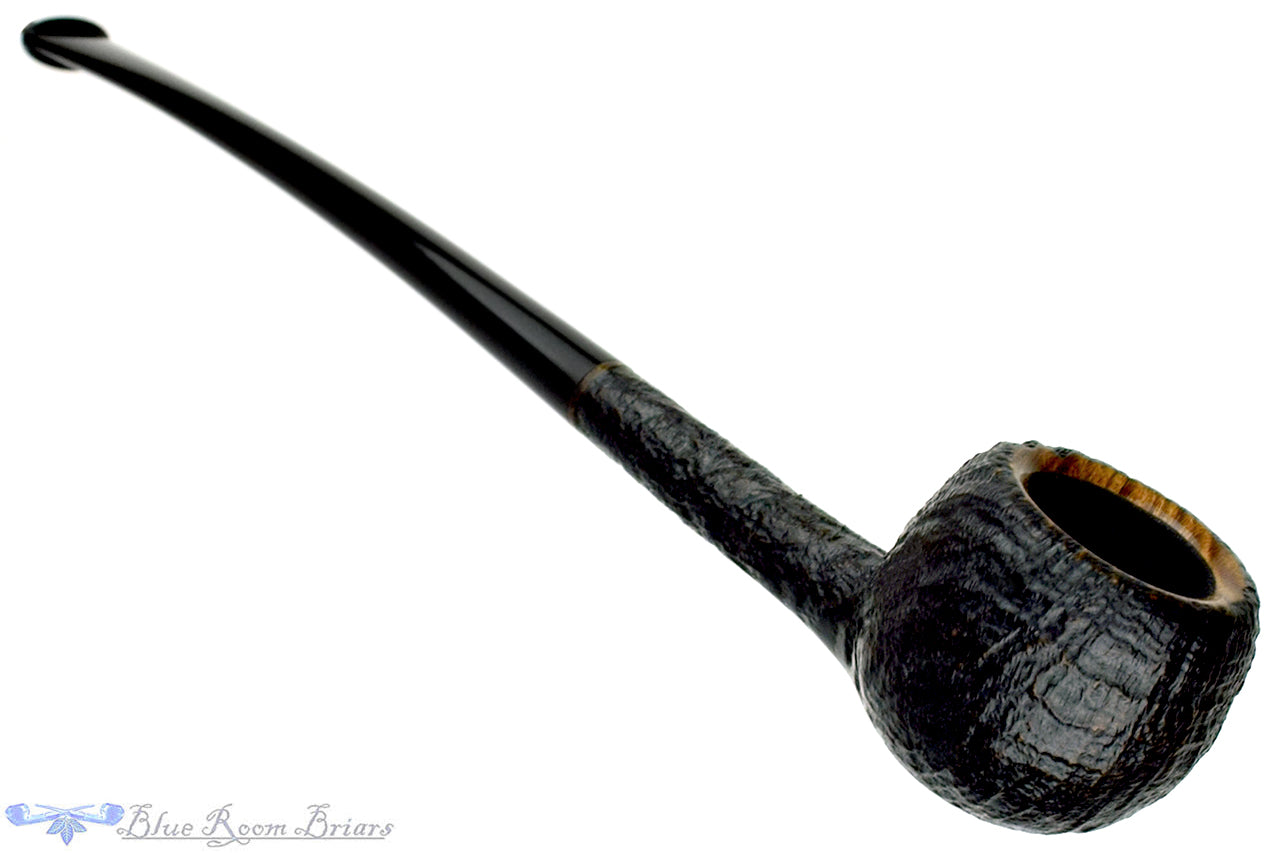 Nate King Pipe 824 Black Blast Prince – Blue Room Briars