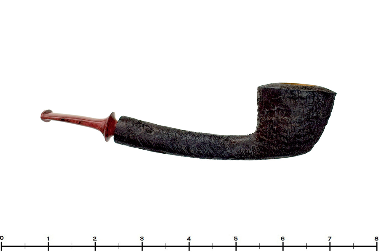 Jason Patrick Pipe Bent Sandblast Long Shank Dublin with Brindle – Blue ...