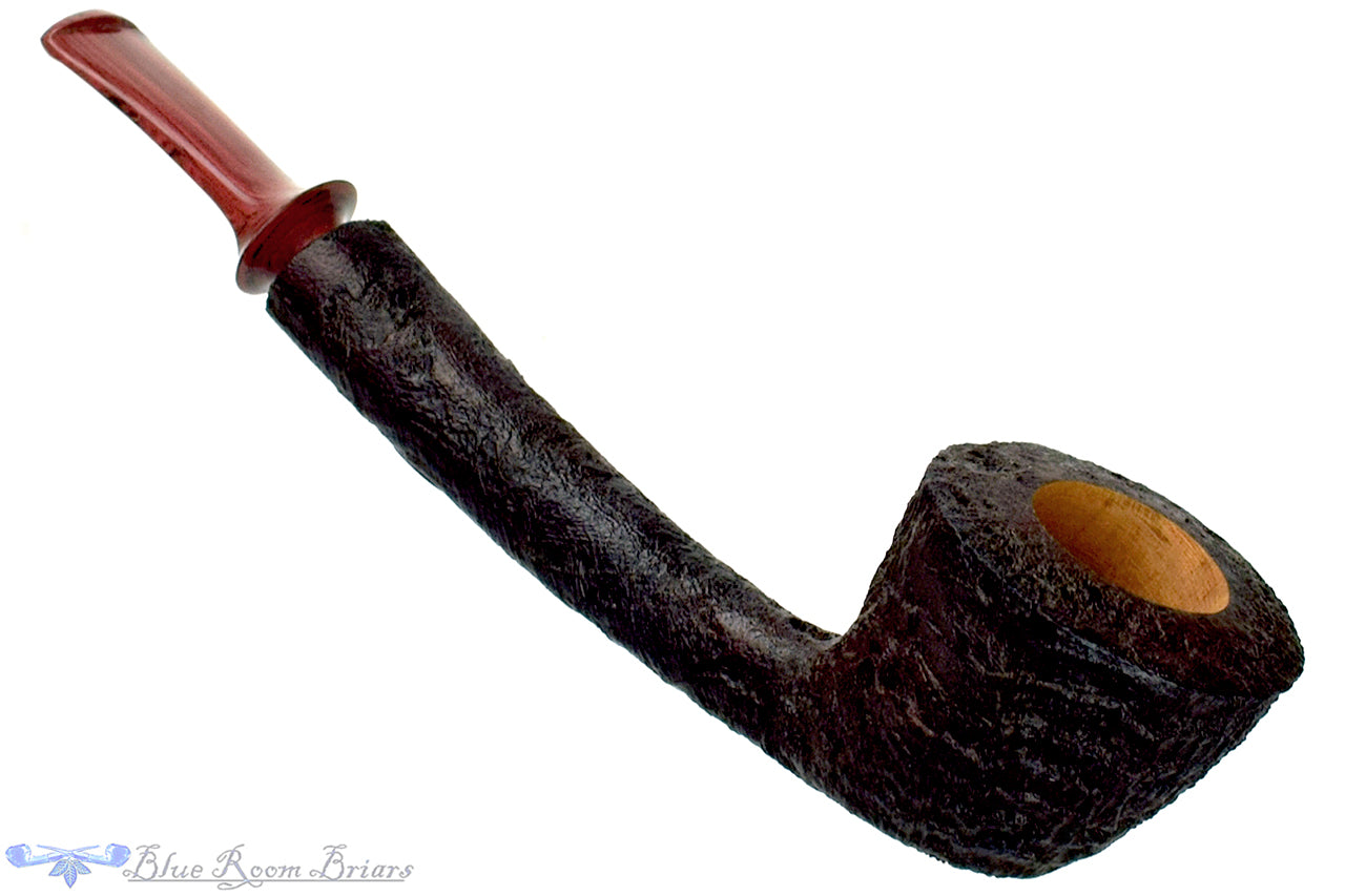 Jason Patrick Pipe Bent Sandblast Long Shank Dublin with Brindle – Blue ...