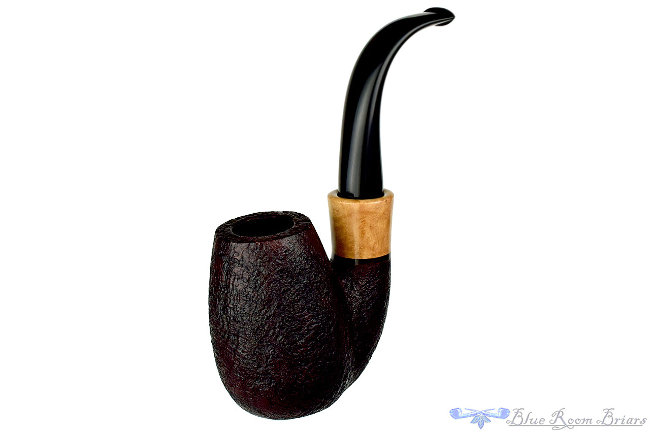 Thomas James Pipe Large Sandblast Oom Paul Sitter with French Boxwood ...