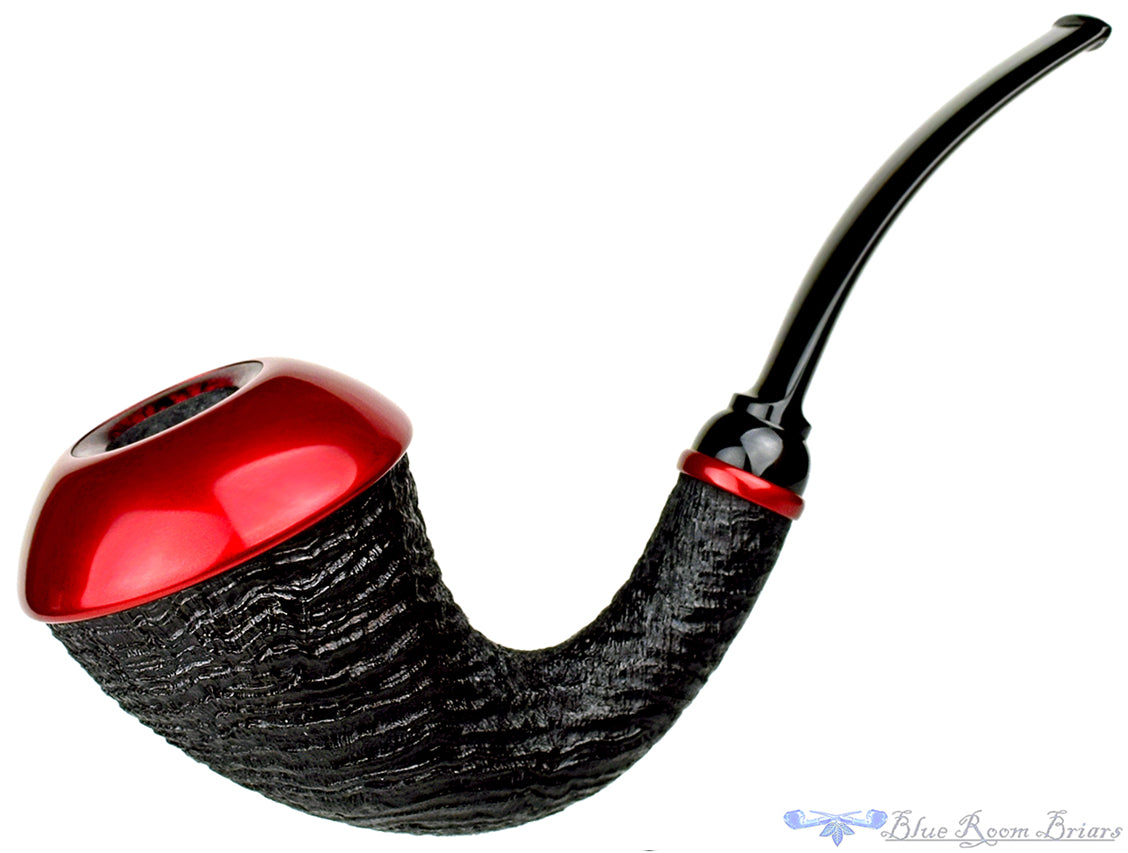 Jonas Rosengren Pipe Ring Blast Full Calabash with Anodized Aluminum ...