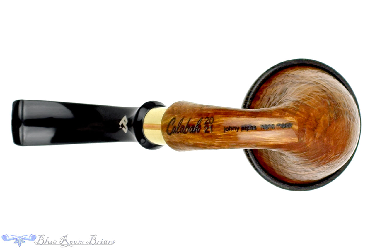 Johny Pipes Calabah 2021 Sandblast Calabash with Brass and Wenge – Blue ...