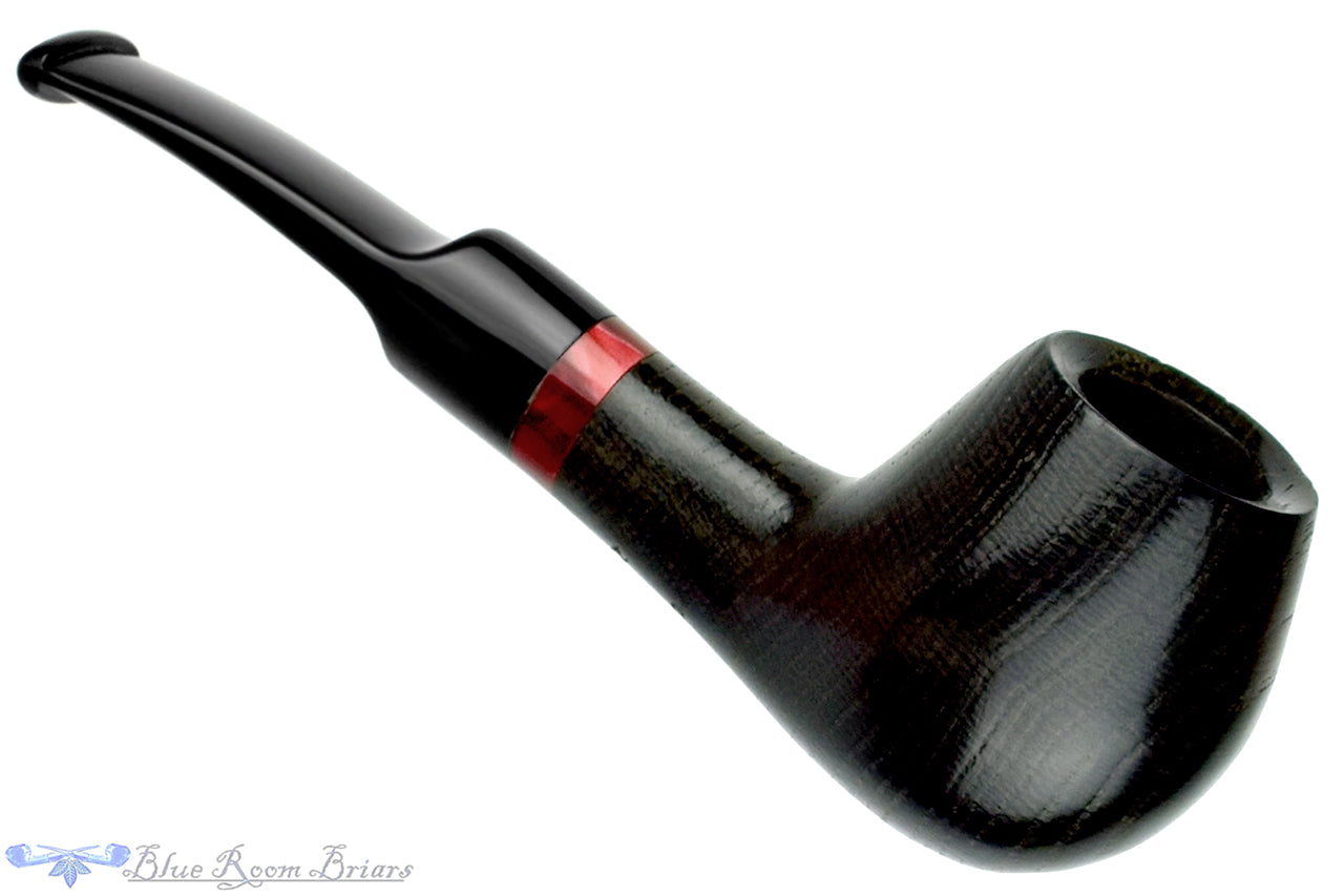 Ron Smith Pipe Bent Smooth Morta Apple with Acrylic – Blue Room Briars
