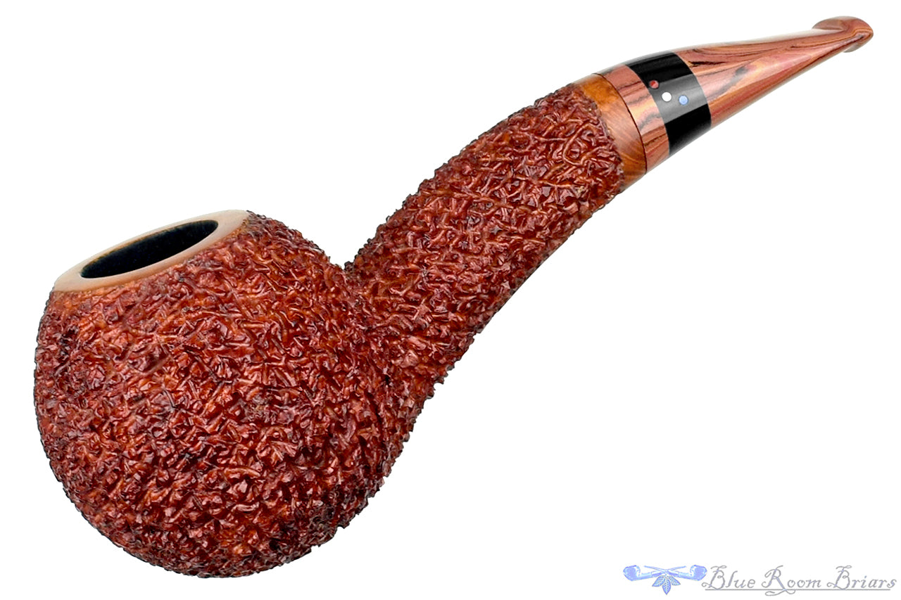 Dr. Bob Pipe (PPP) Rusticated Hawkbill with Brindle – Blue Room Briars