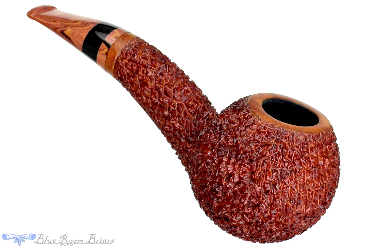 Dr. Bob Pipe (PPP) Rusticated Hawkbill with Brindle – Blue Room Briars