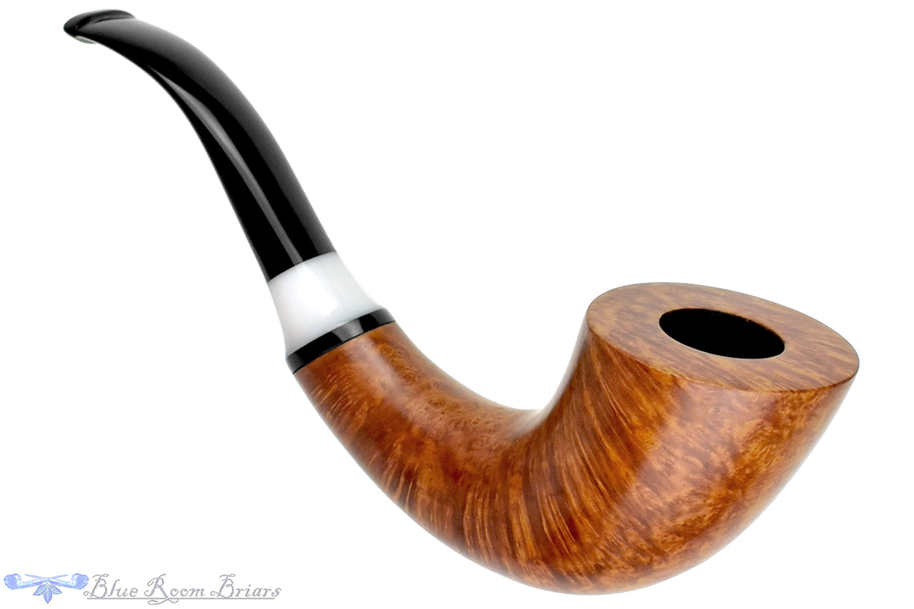 Dr. Bob Pipe (H) Large Horn with Acrylic – Blue Room Briars