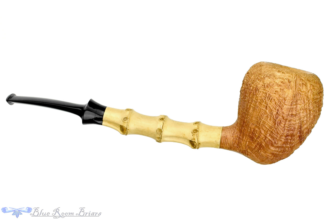 Trey Rice Pipe Ring Blast Natural Acorn with Bamboo – Blue Room Briars