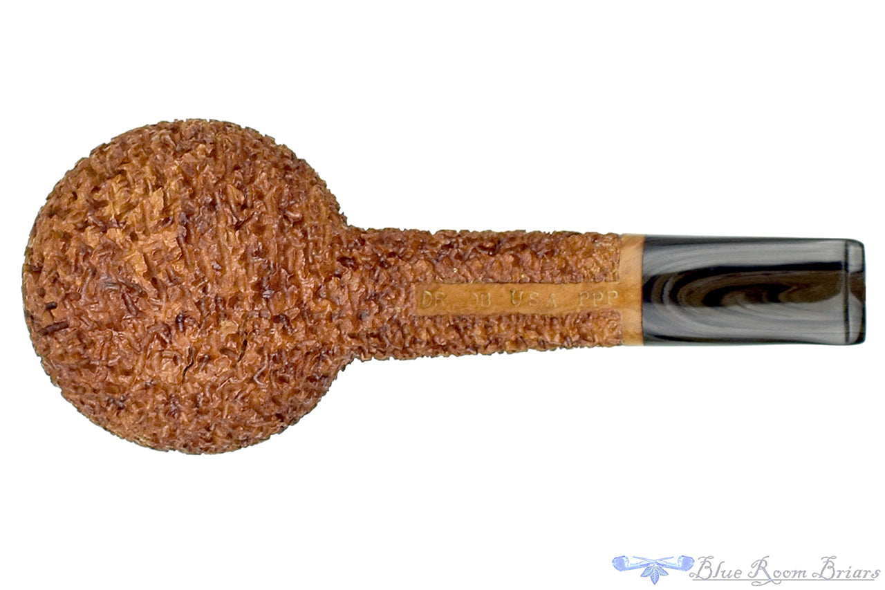 Dr. Bob Pipe Rusticated Hawkbill with Grey Brindle – Blue Room Briars