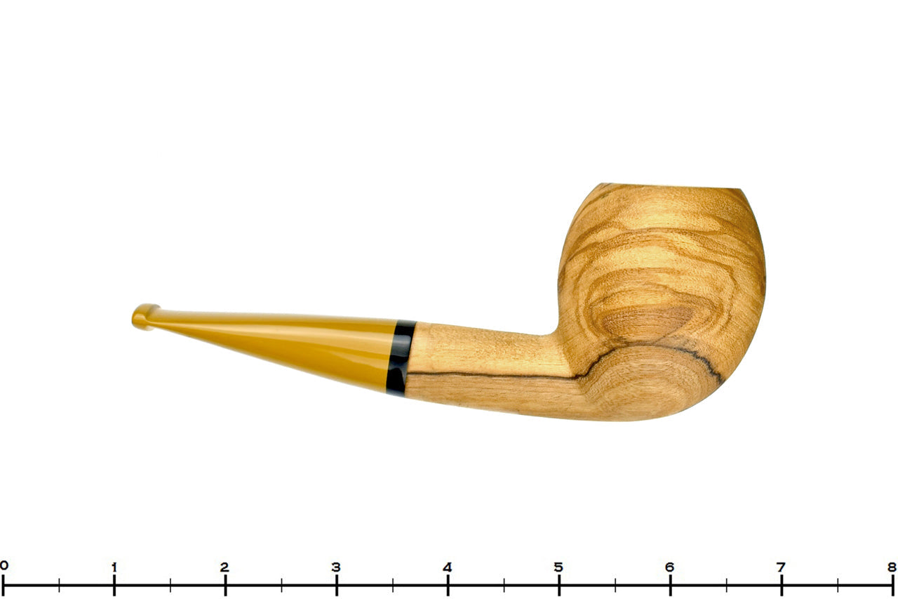 Dr. Bob Pipe (P) Sandblast Olive Wood Apple – Blue Room Briars