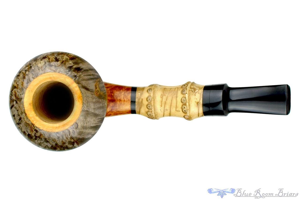Sergey Cherepanov Pipe Calabash with Bamboo – Blue Room Briars